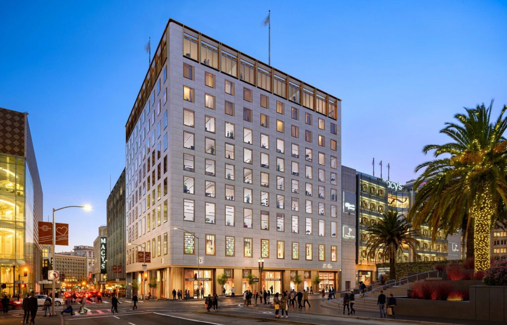 Renderings Show Renovation for 233 Geary Street, Union Square, San ...