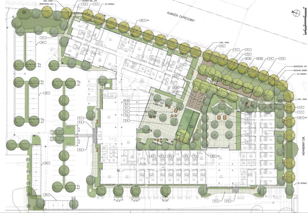 Renderings Revealed for 3315 Almaden Expressway Senior Living, South ...