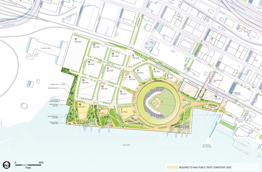 Oakland’s Jack London Square Ballpark Masterplan Could Host Second ...
