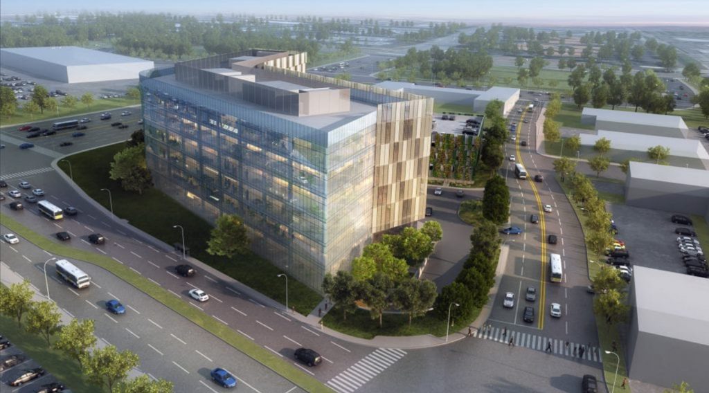 Facade Installation Complete at 3200 Scott Boulevard, Santa Clara - San ...