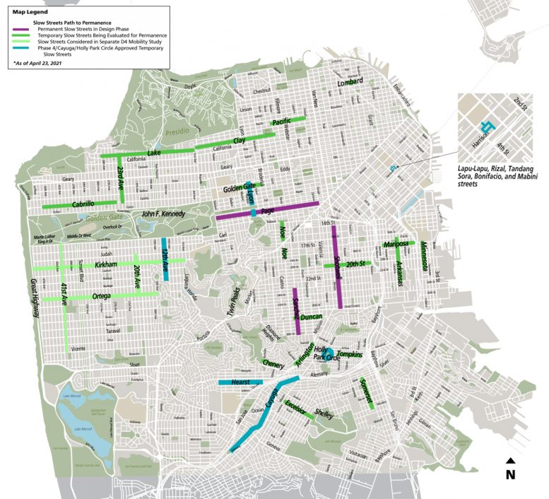 SFMTA Proposed Permanent Slow Streets Program for San Francisco - San ...