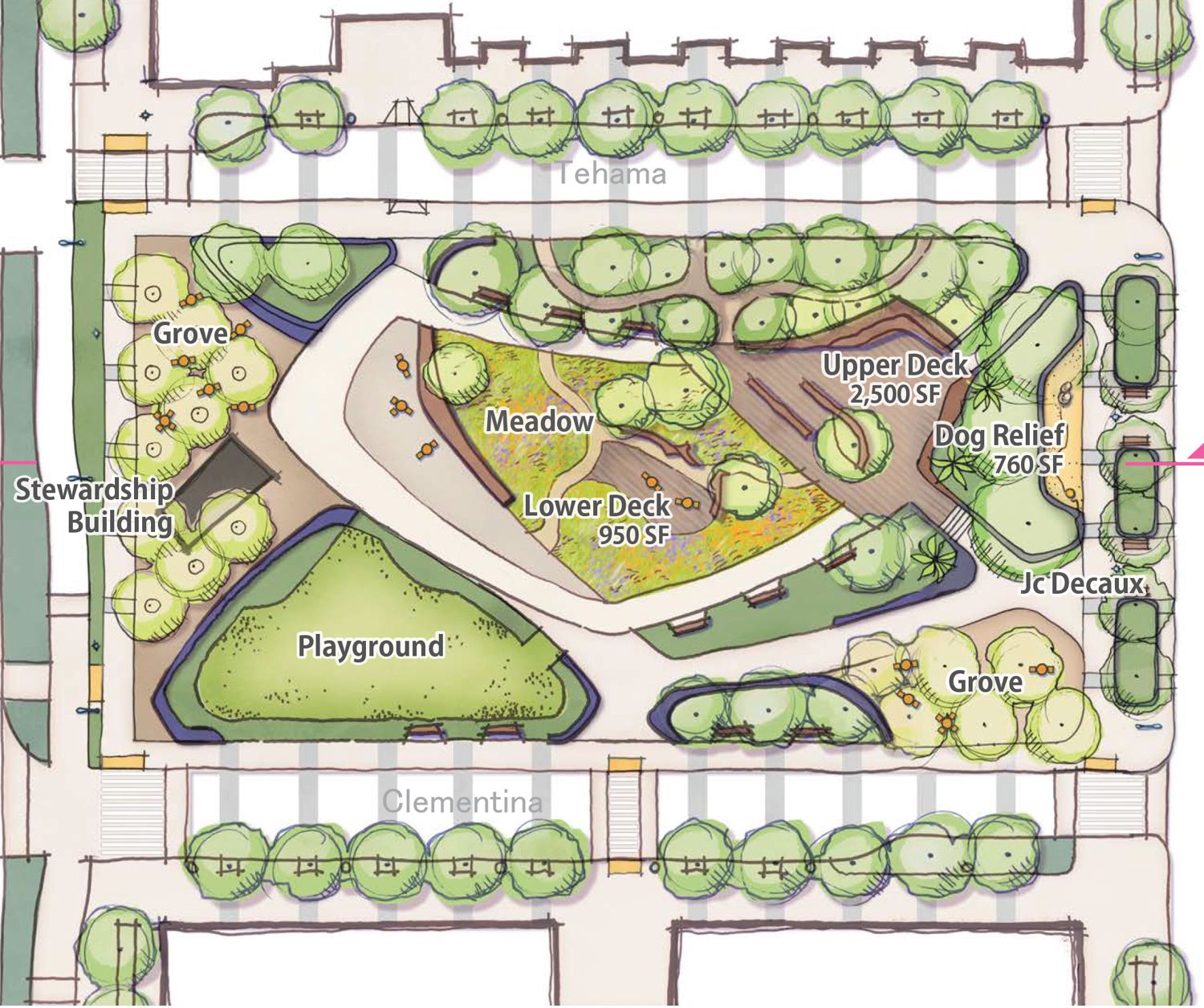 Illustrations Revealed for Housing and Public Park at Transbay Block 2 ...