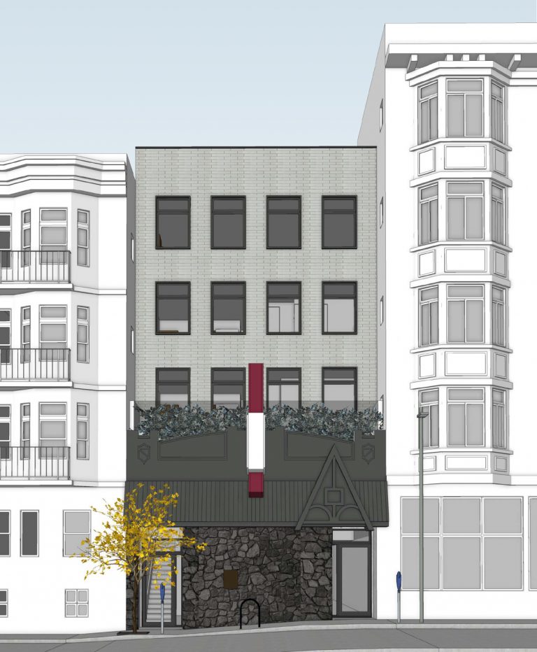 Vertical Addition Planned For 729 Bush Street In Downtown San Francisco