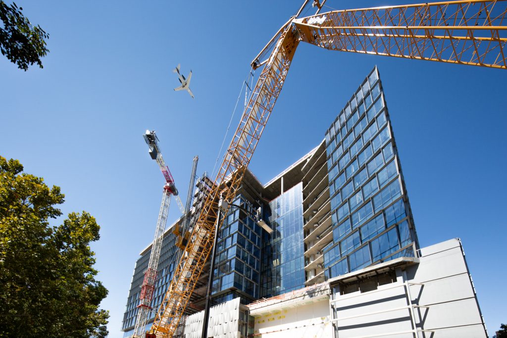 Facade Installation Nearly Complete at Adobe North Tower, Downtown San ...
