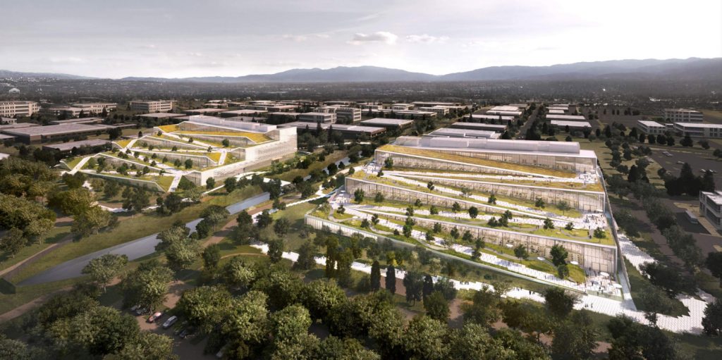 BIG-Designed Google Caribbean Offices Facade Installed in Sunnyvale ...