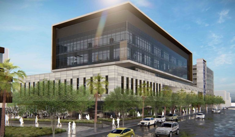 Facade Installation Starts for Topped-Out UCSF Clinical Facility in ...