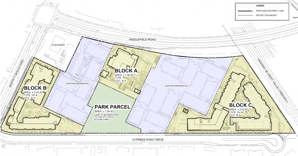 Parking-to-Housing Conversion Proposed for 555 West Middlefield Road ...