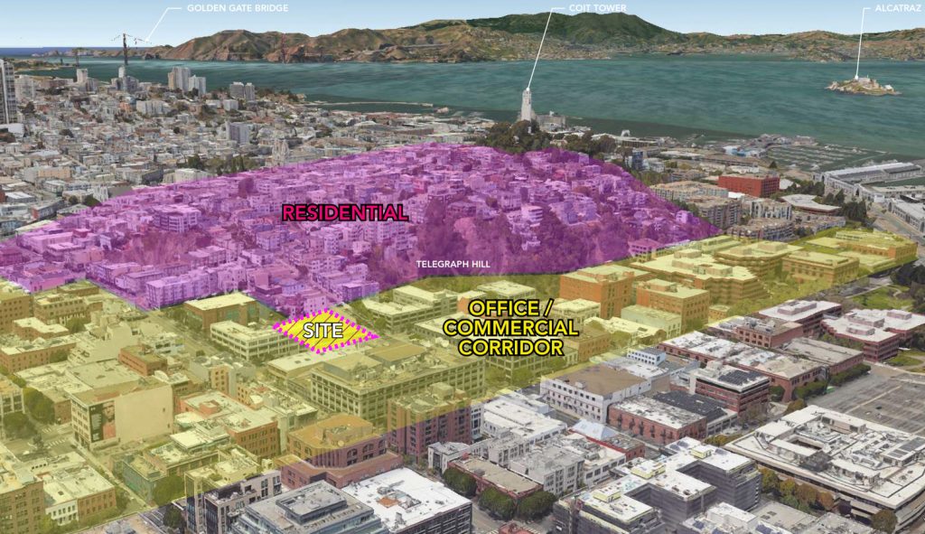 Renderings Revealed for 955 Sansome Street, Telegraph Hill, San ...