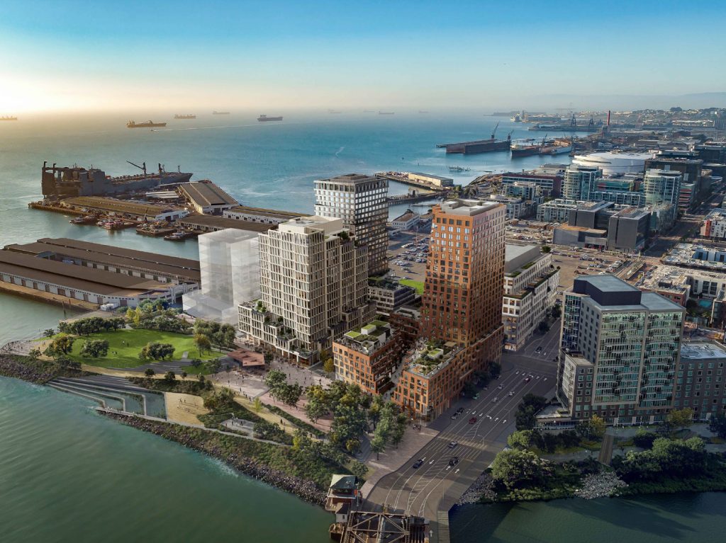 SFYIMBY Site Visit: Major Construction Progress at Mission Rock, San ...