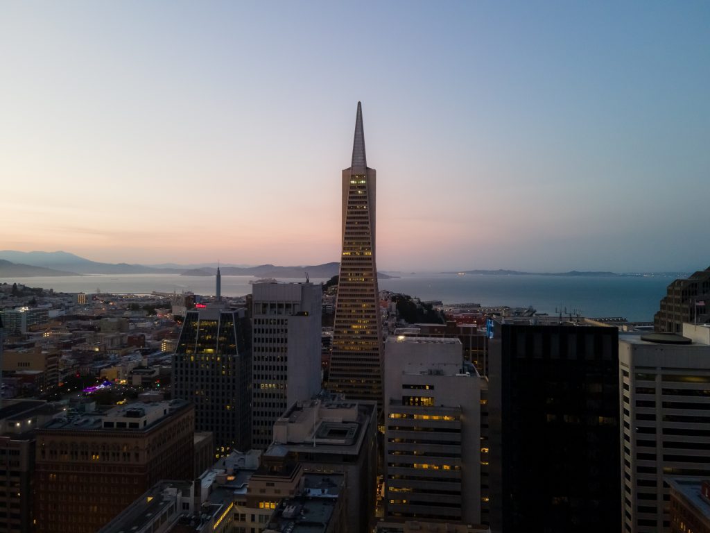 Number 3: Transamerica Pyramid in the Financial District, San Francisco ...