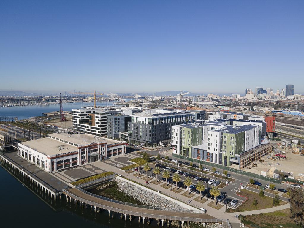 Aerial Update for Brooklyn Basin Development on the Oakland Waterfront ...