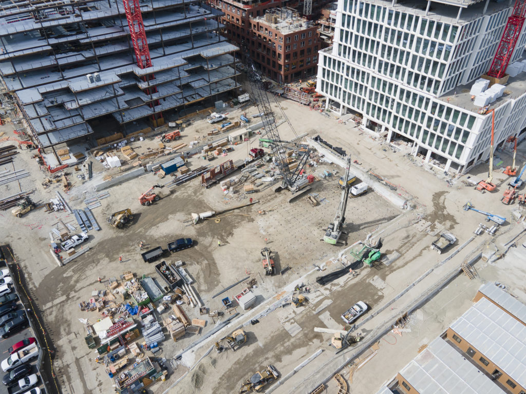 Three Of Four Towers Near Topping Out in Phase One of Mission Rock in ...