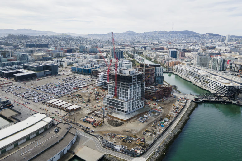 Three Of Four Towers Near Topping Out in Phase One of Mission Rock in ...