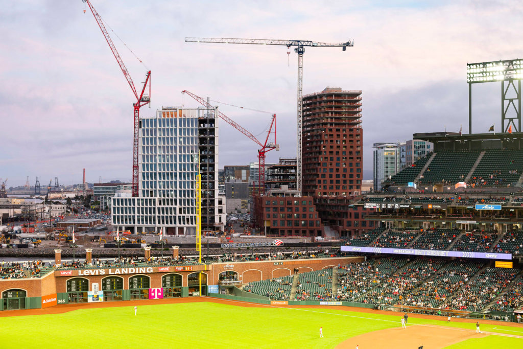 Mission Rock From San Francisco Giants’ Oracle Park in Mission Bay ...
