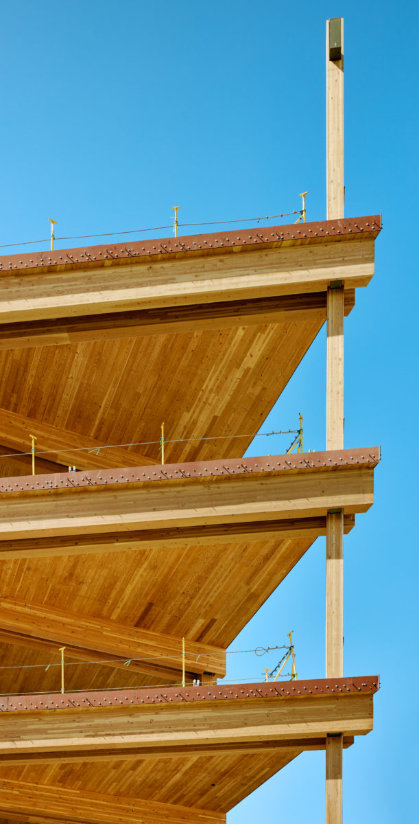 Nation’s First Net-Zero-Energy Mass Timber Civic Building Tops Out in ...