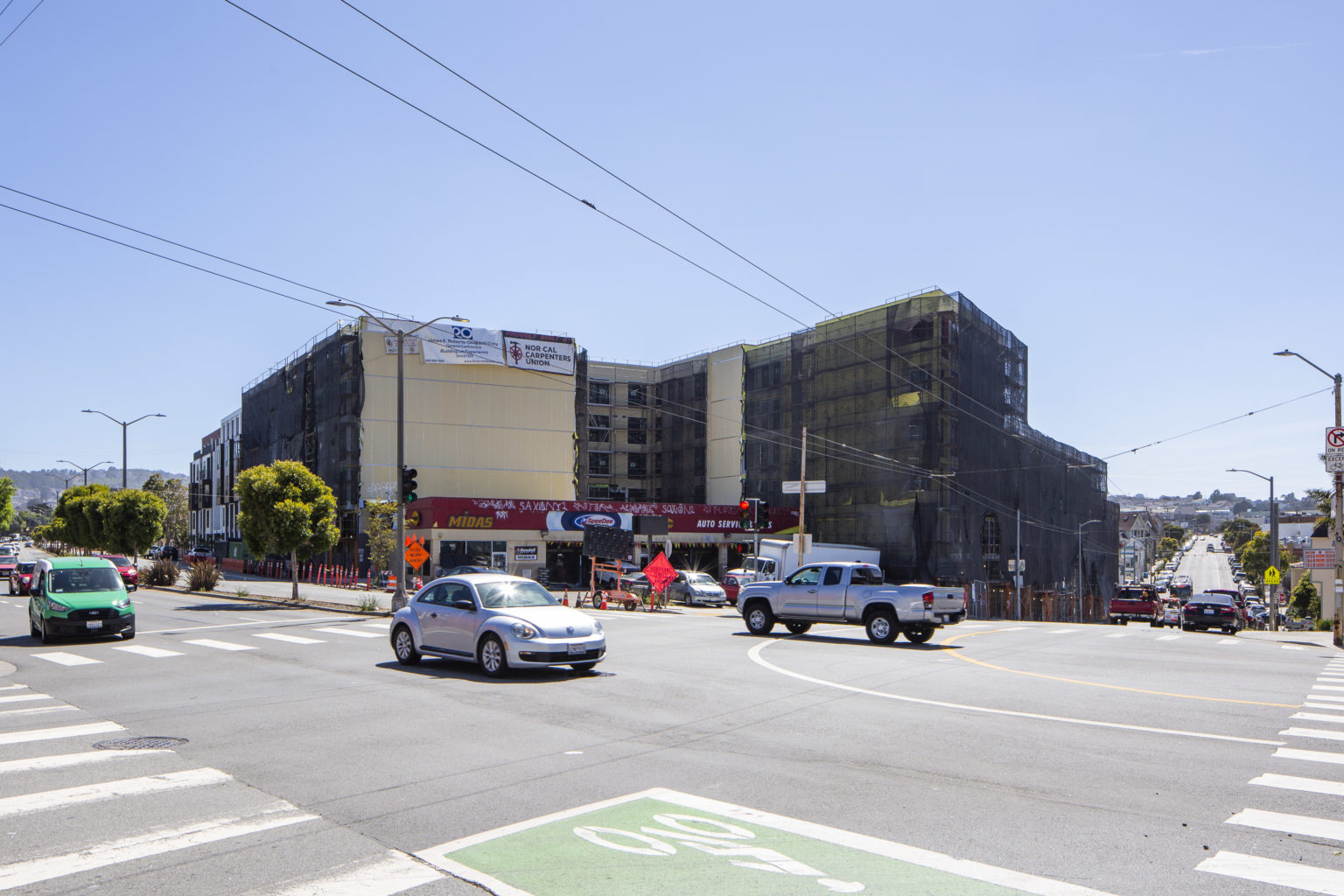 Construction Topped Out for 99 Ocean Avenue, Balboa Park, San Francisco ...