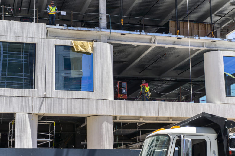 Construction Starts for China Basin Park, Facade Rising on Block B in ...