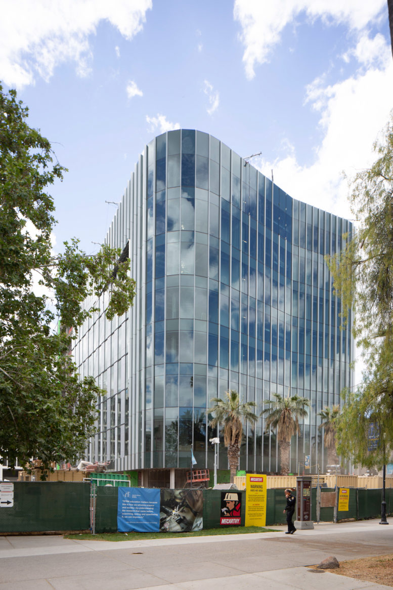Facade Installation Nearly Complete for new San Jose State University ...