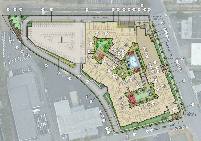 Expanded Plans for 1855-1881 North Rollins Road, Burlingame - San ...
