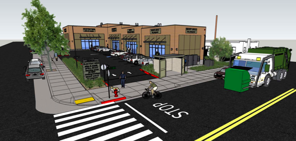 Commercial Strip Mall Proposed At 3450 35th Street In Oakland