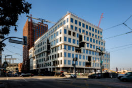 Facade Installation Tops Out for Three Towers at Mission Rock, San ...