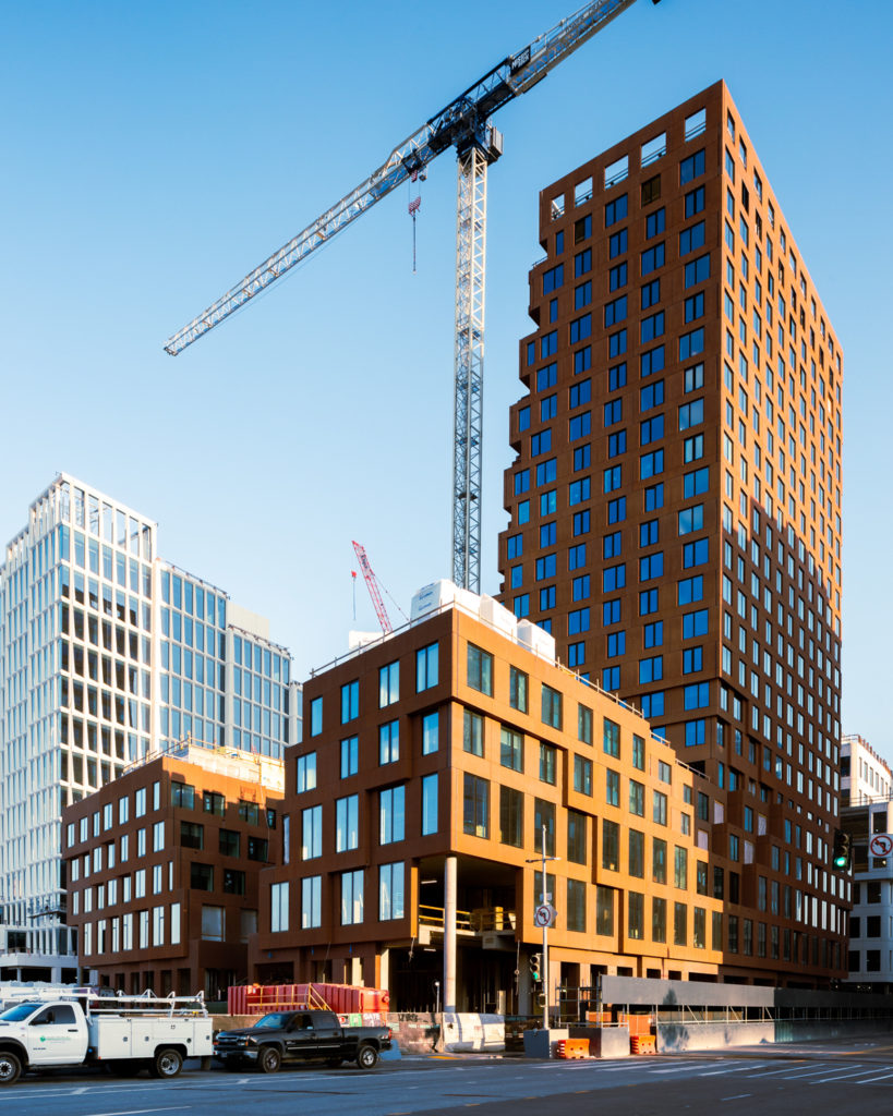 Facade Installation Tops Out for Three Towers at Mission Rock, San ...