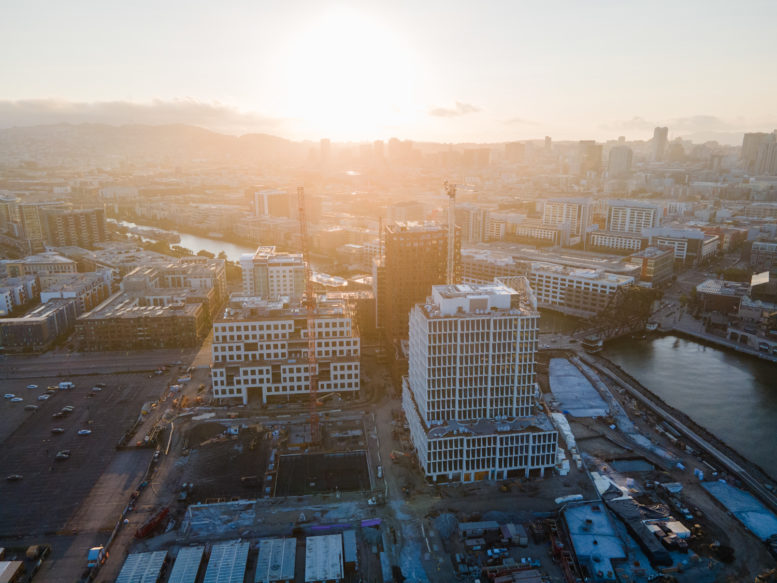 Facade Installation Tops Out for Three Towers at Mission Rock, San ...