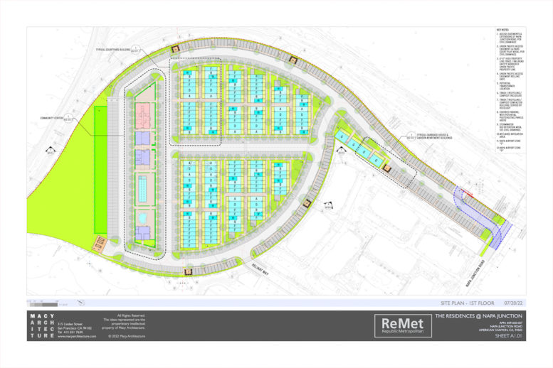 Plans Drafted for The Residence @ Napa Junction in American Canyon ...