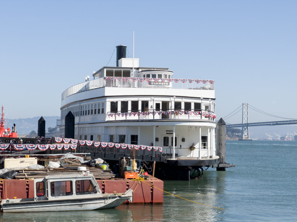 Historic Klamath Ferry Boat Docked on Pier 9, San Francisco - San ...