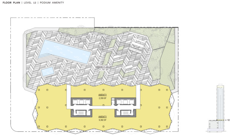 New Renderings For Town Tower, Potential Tallest Residential Tower in ...