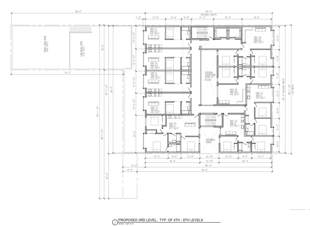 Residential Plans Filed for 3565 Geary Boulevard, Richmond District ...