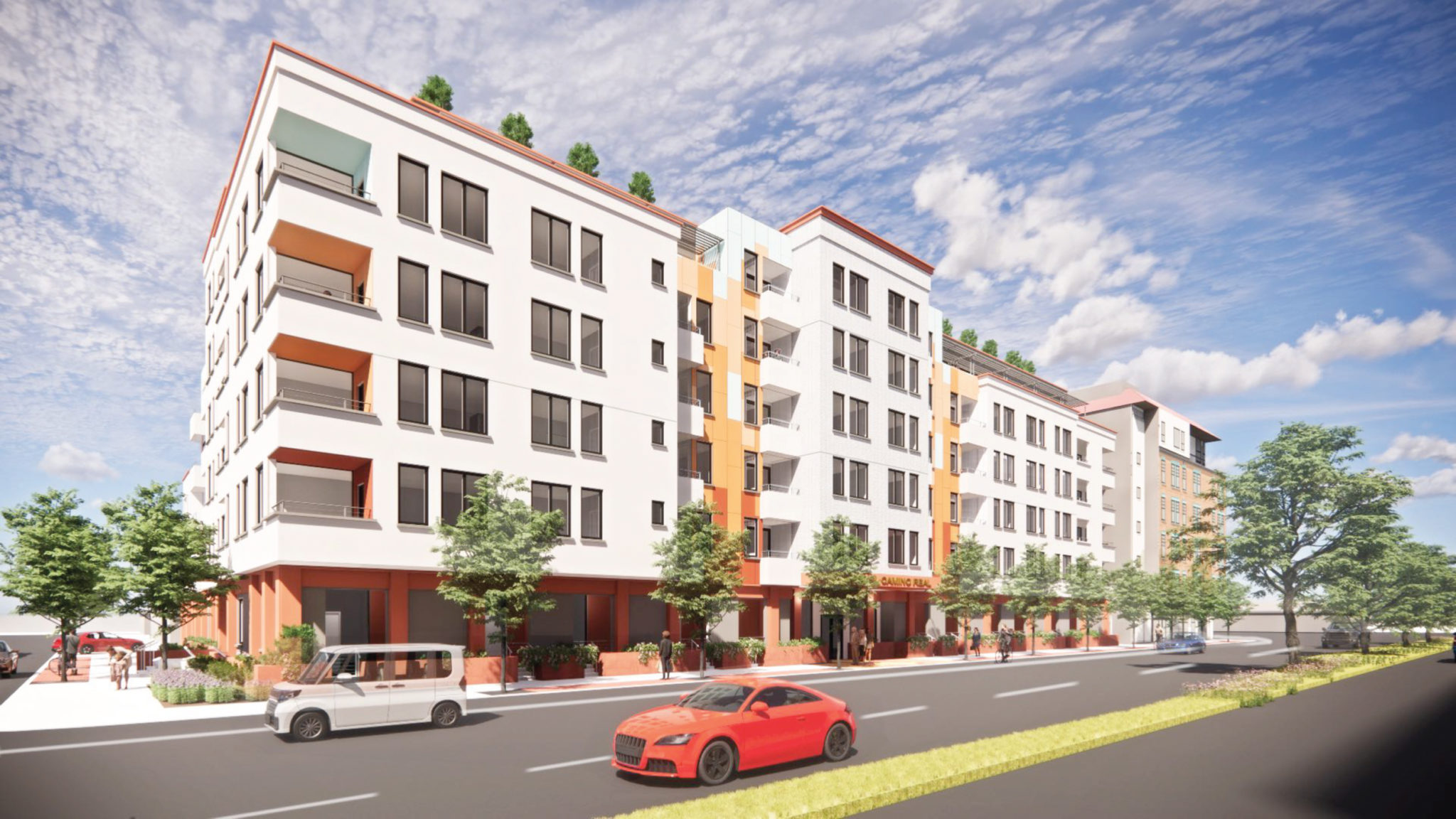 Plans for Approved 1330 El Camino Real in Redwood City, San Mateo ...