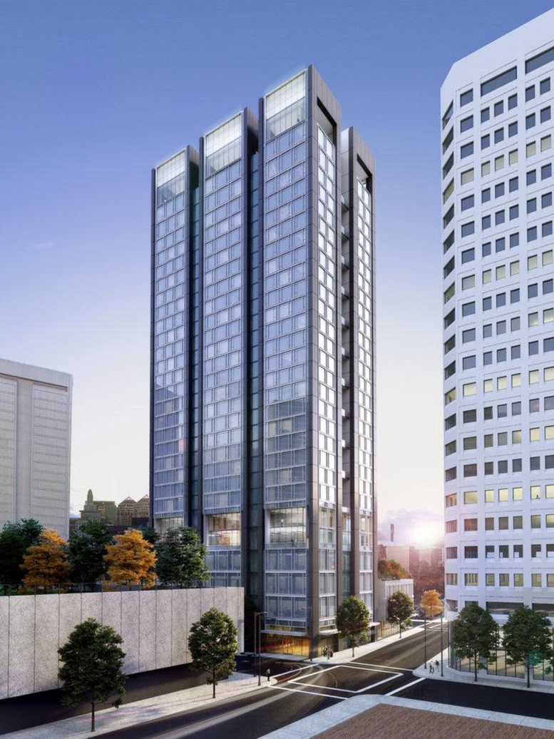 Preliminary Illustrations for 39-Story Tower at 2044 Franklin Street ...