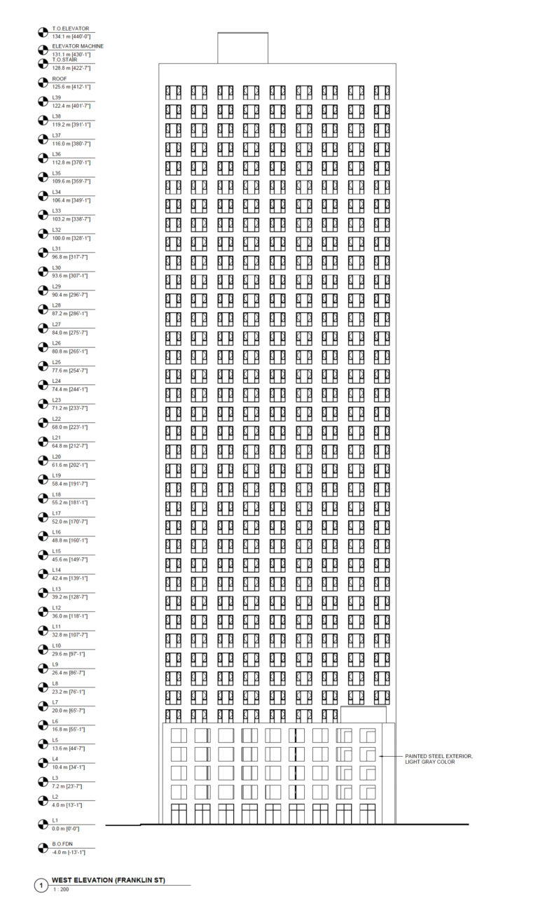 Preliminary Illustrations for 39-Story Tower at 2044 Franklin Street ...