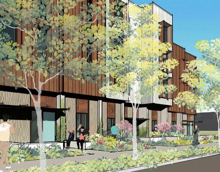 Affordable Housing Rising at 1100 La Avenida Avenue, Mountain View ...