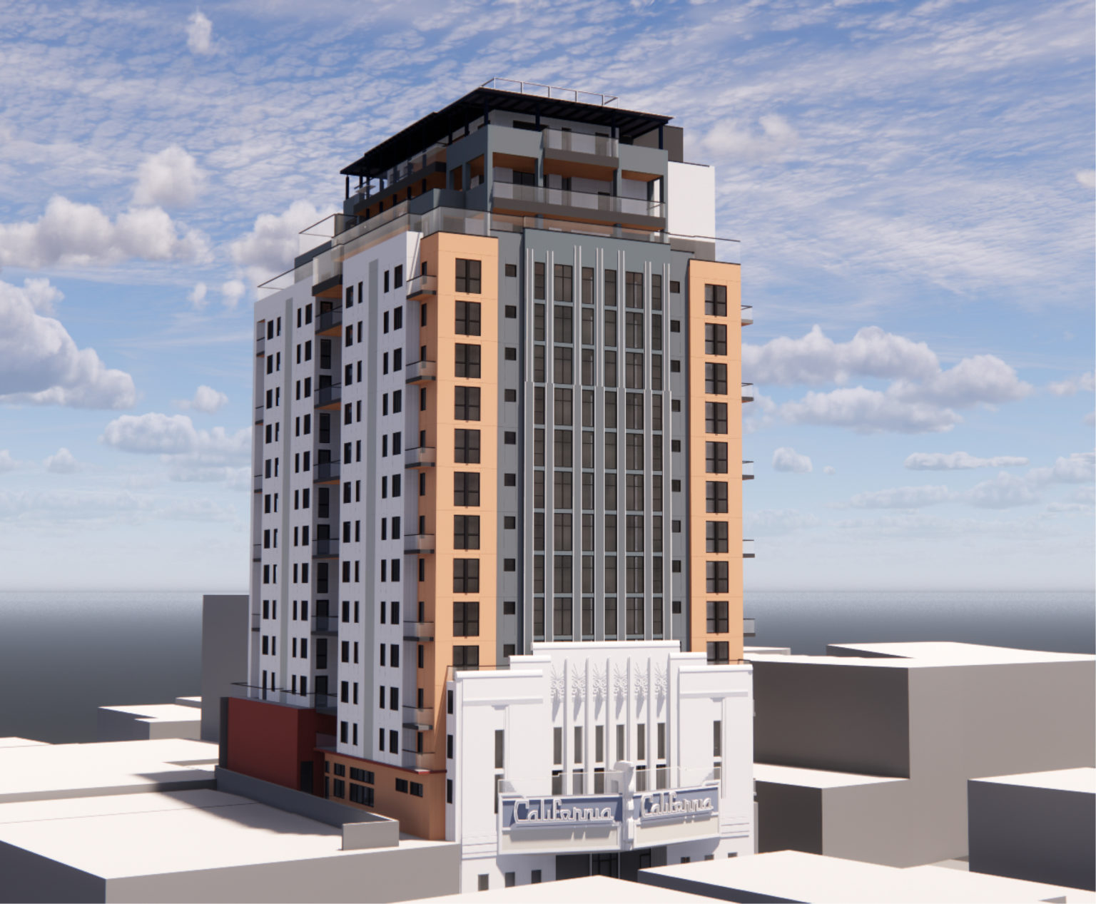 New Renderings For California Theater Tower in Downtown Berkeley - San ...