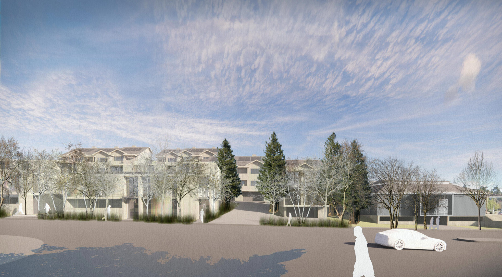 Plan Progress for Housing at 575 East Blithedale Avenue in Mill Valley, Marin County - San ...