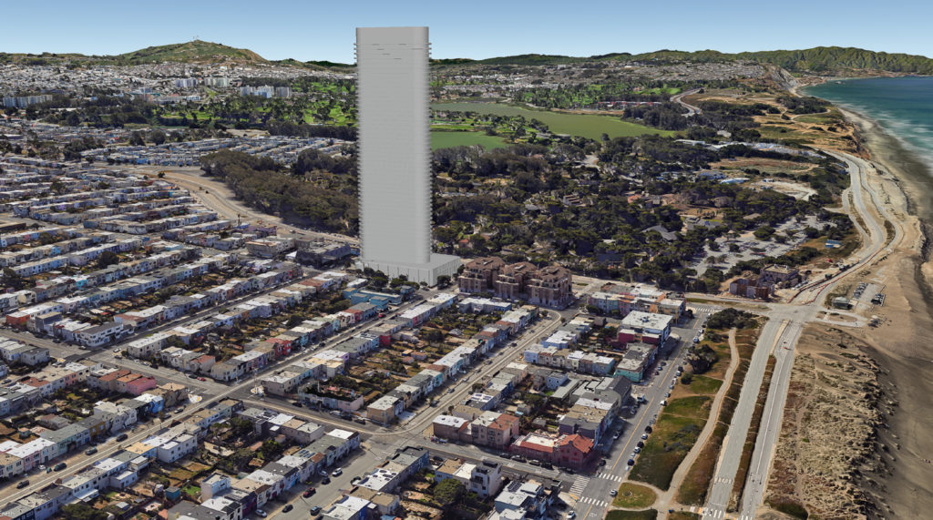 EXCLUSIVE: Skyscraper Proposed for 2700 Sloat Boulevard in Outer Sunset ...
