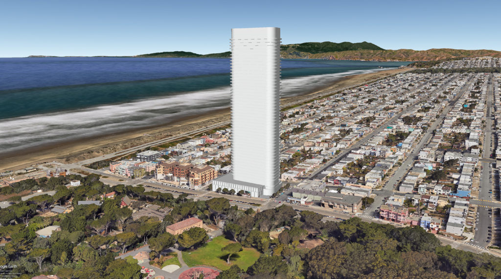 EXCLUSIVE: Skyscraper Proposed for 2700 Sloat Boulevard in Outer Sunset ...