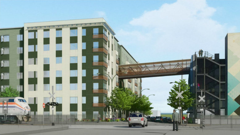Construction Tops Out for Kiku Crossing Affordable Housing in San Mateo - San Francisco YIMBY