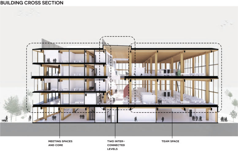 Construction Finished for Mass Timber Offices in Moffett Park ...