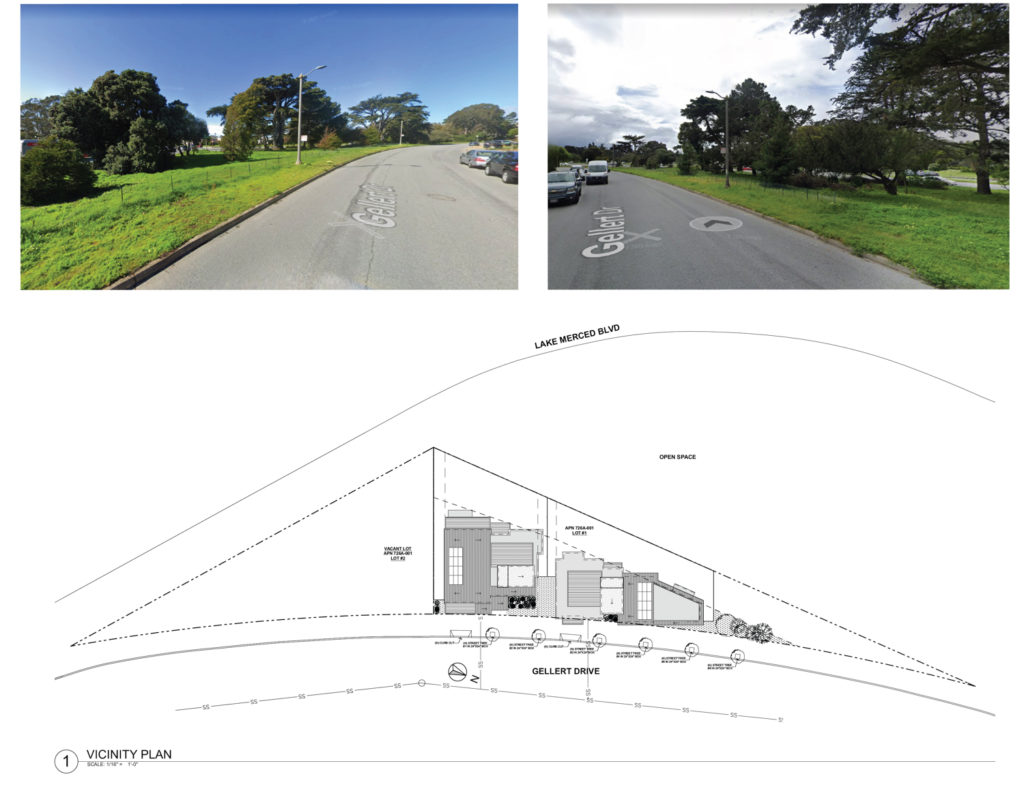 Renderings for SB9 Proposal at 235-245 Gellert Drive, San Francisco ...