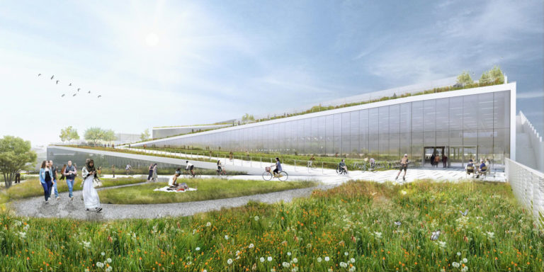 BIG-Designed Google Caribbean Offices Facade Installed in Sunnyvale ...