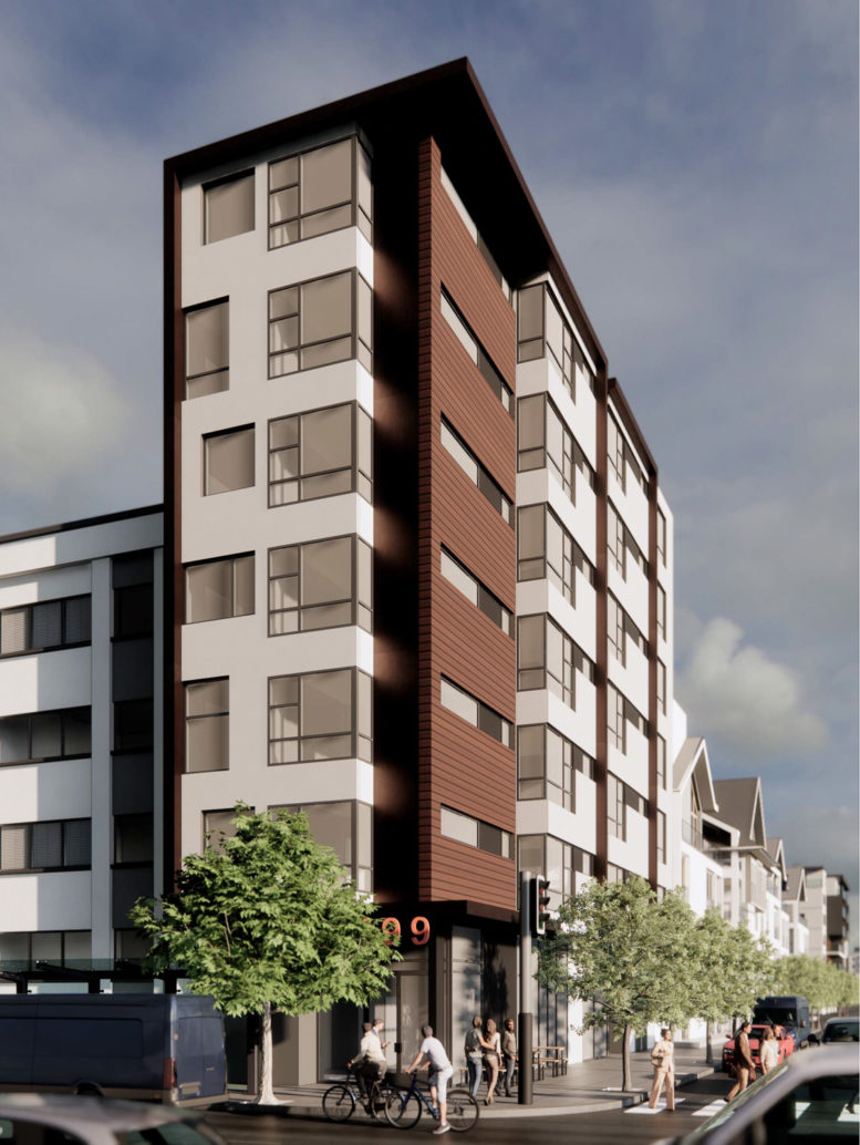 Renderings Revealed for Narrow Infill near Alamo Square, San Francisco ...