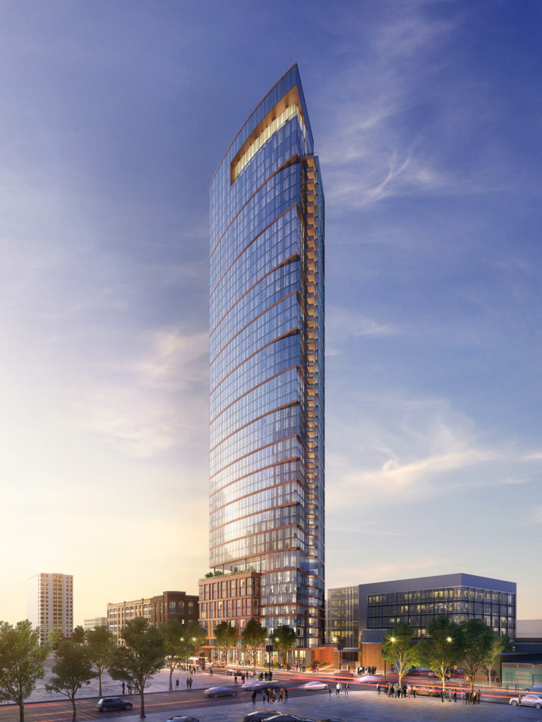 Renderings For 47-Story Residential Tower at 636 4th Street in SoMa ...
