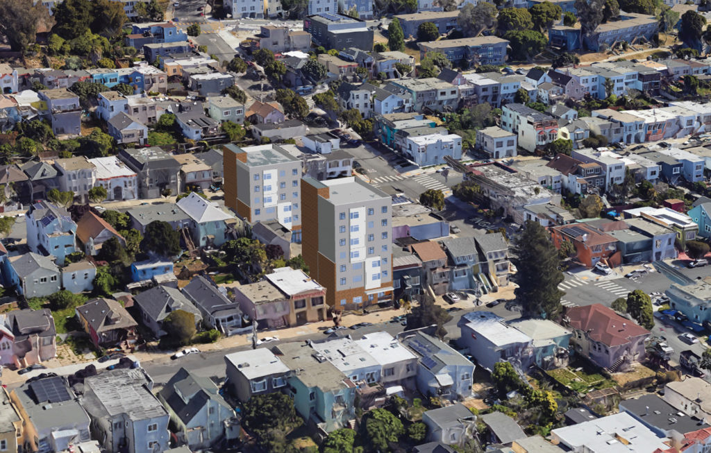 Preliminary Plans for Affordable Housing Infill in Bayview, San ...
