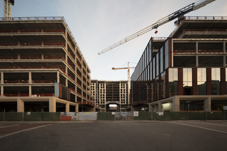 Facade Installation Underway Across Cityline Sunnyvale Block 3 - San ...