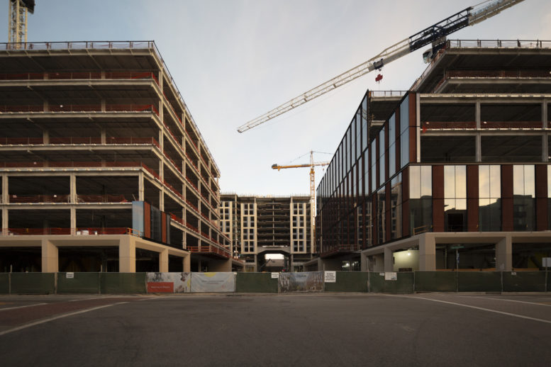 Facade Installation Underway Across Cityline Sunnyvale Block 3 - San ...