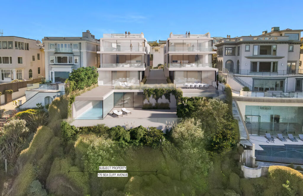 Plans For New Sea Cliff Mansion in San Francisco - San Francisco YIMBY