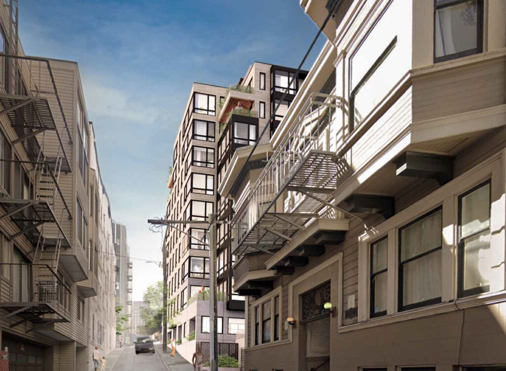 Increased Plans for 842 California Street on Nob Hil, San Francisco ...